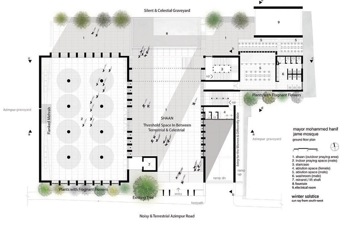 Mayor Mohammad Hanif Jame Mosque | SHATOTTO architecture for green ...