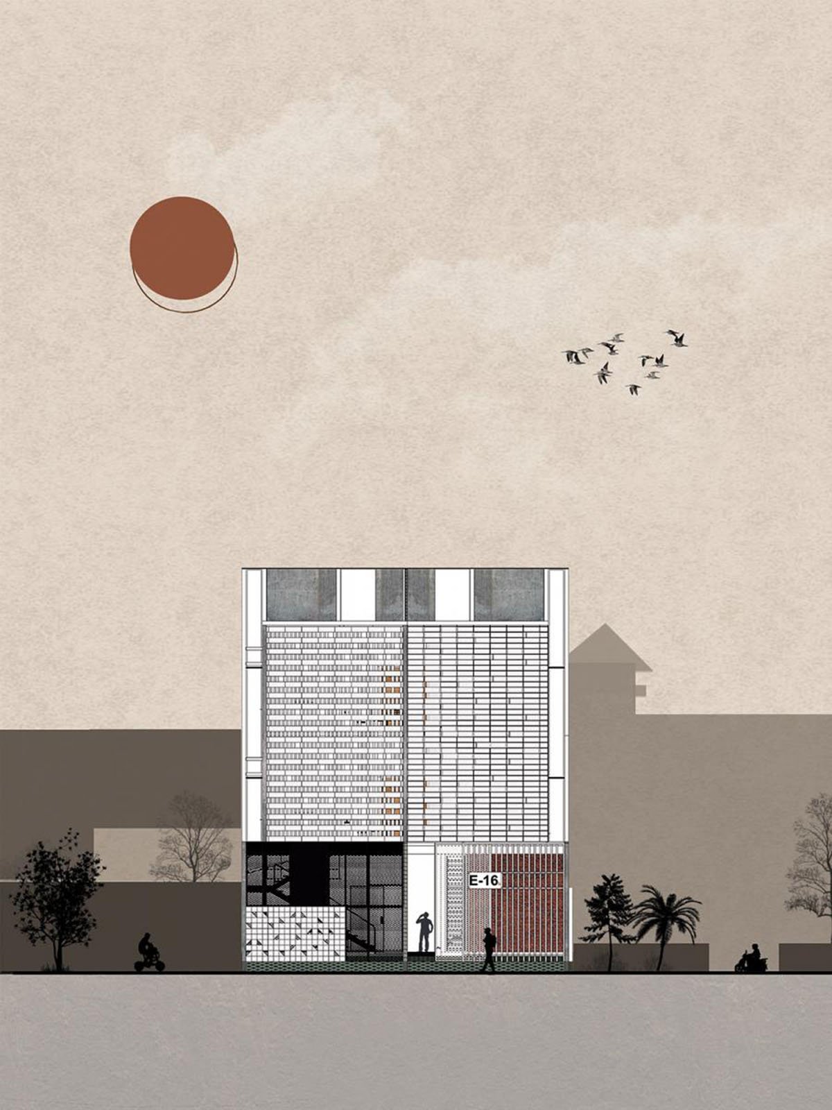 Binary Boarding house | Andyrahman Architect - ArchiDiaries