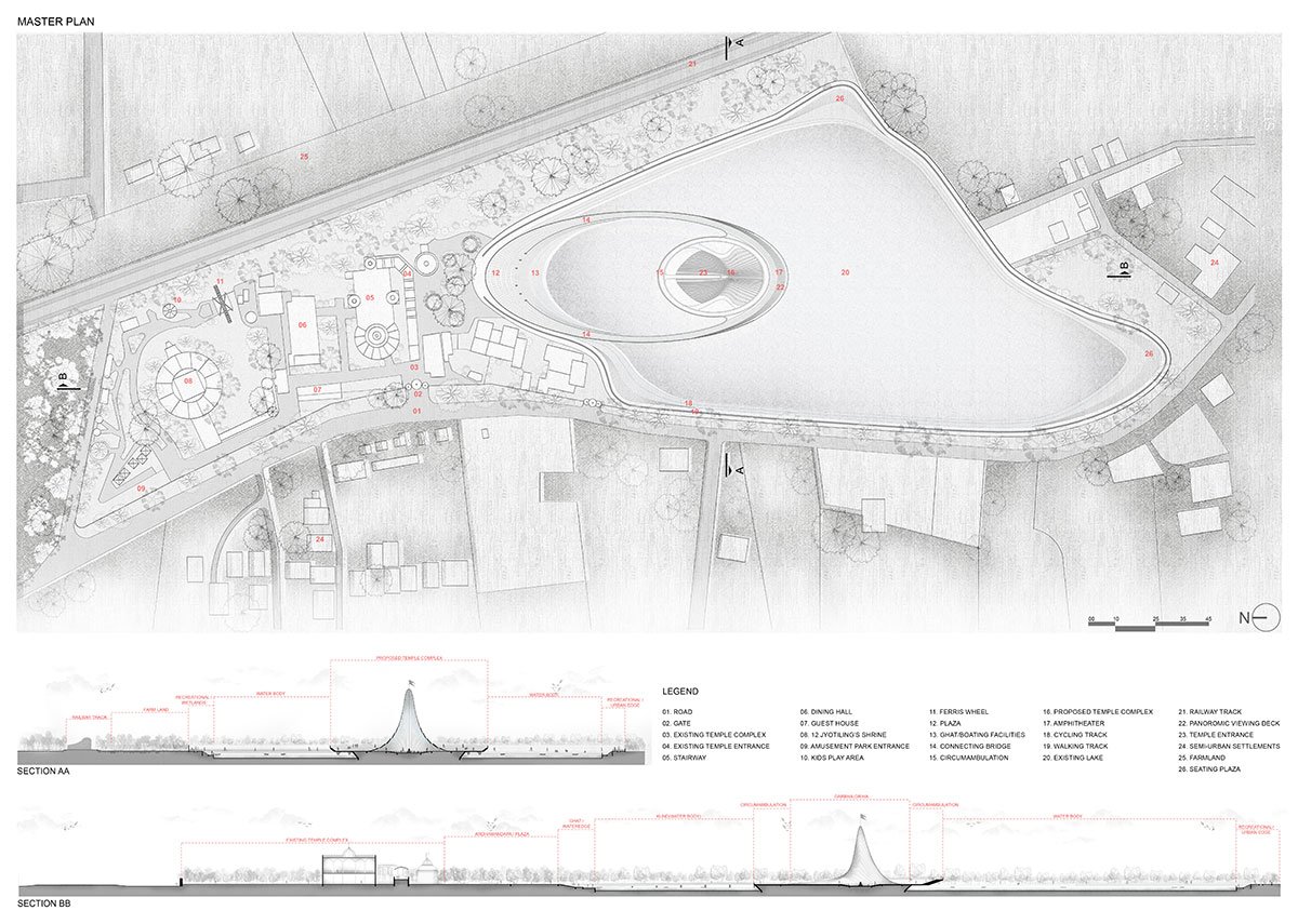 AMEYA- The Shiva Temple | The B.A.D (Bureau for Architecture and Design ...