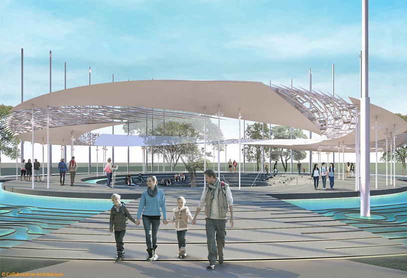 National Unity Pavilion | Collaborative Architecture - ArchiDiaries