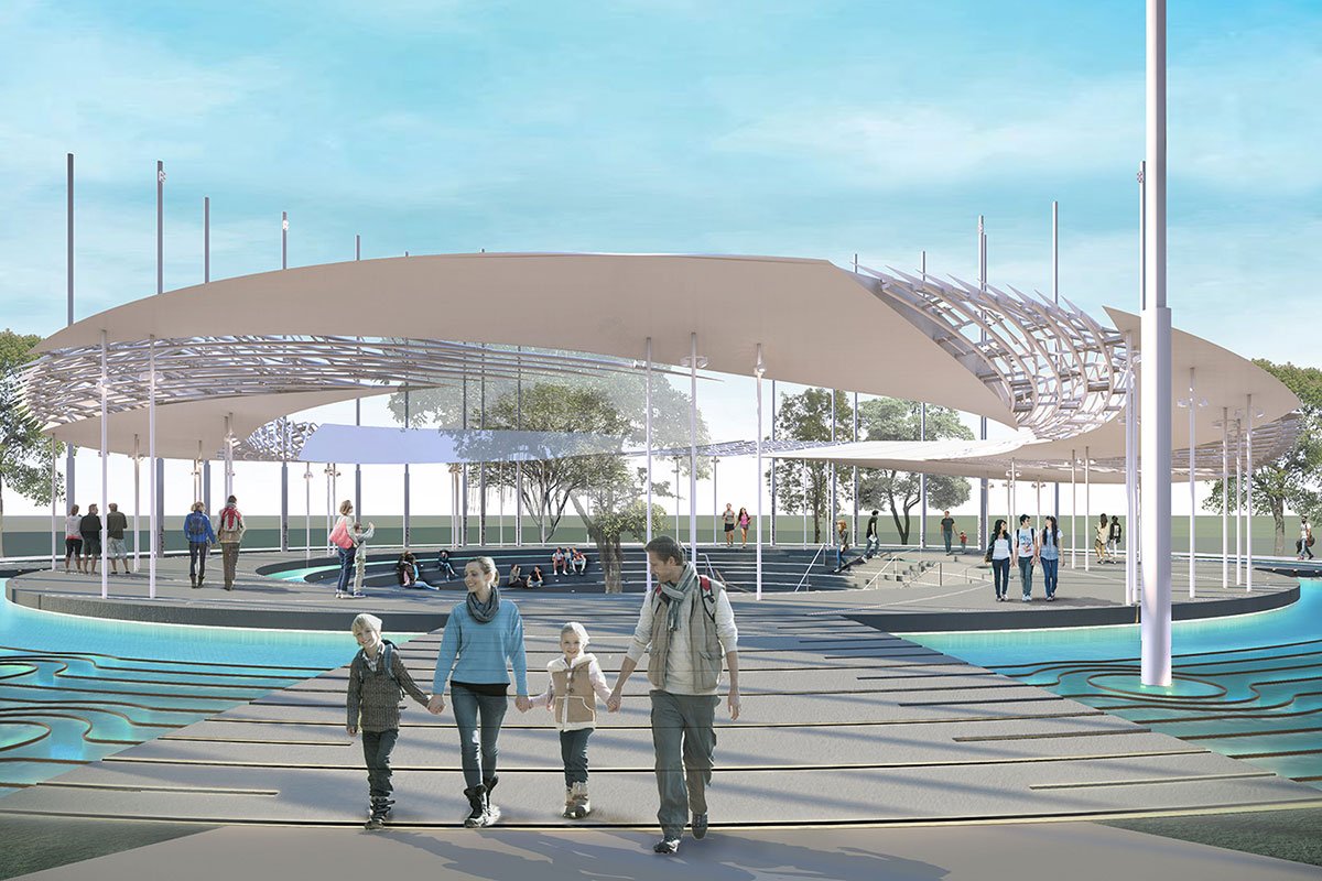 National Unity Pavilion | Collaborative Architecture - ArchiDiaries