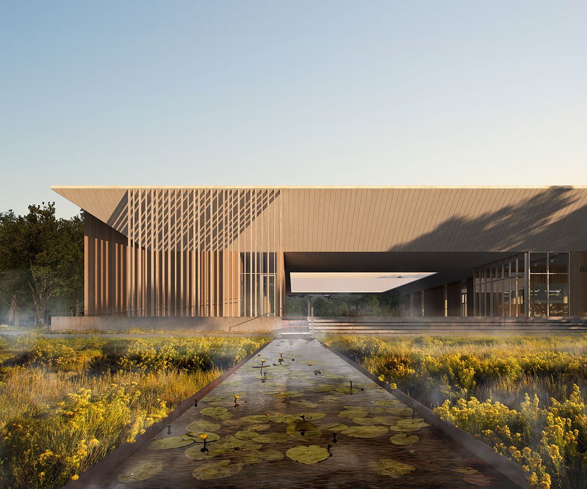 Burden Welcome Center | EskewDumezRipple - ArchiDiaries