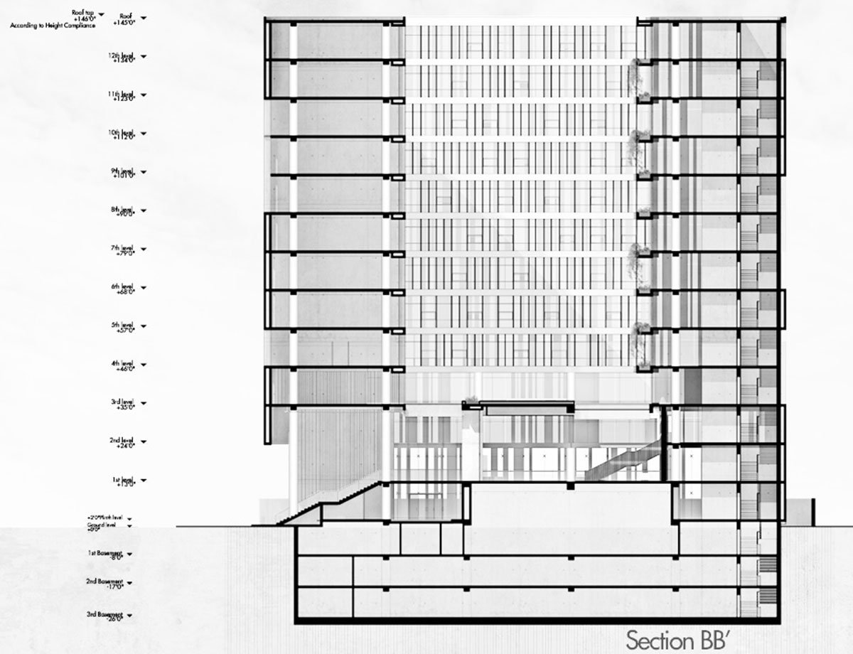 DESCO Head Office | Cubeinside Design Ltd + SHATOTTO-Architecture for ...
