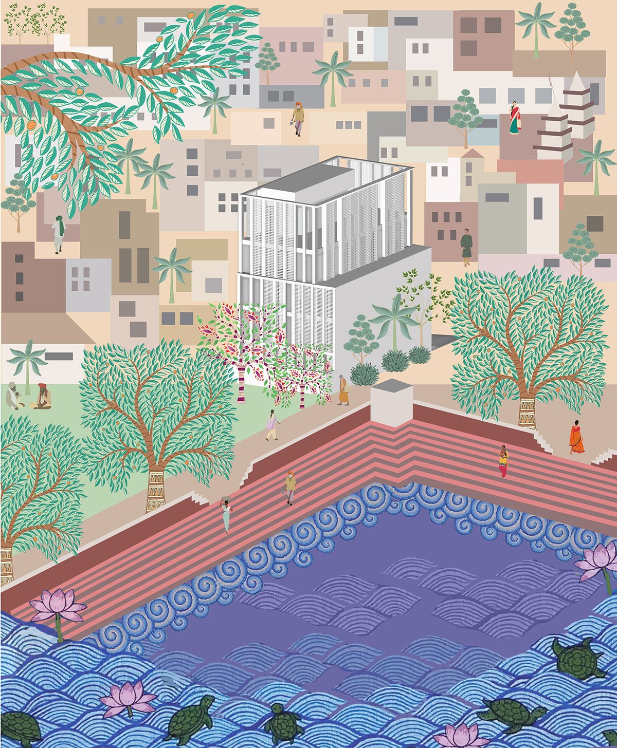 Veiled Building | KUN Studio - ArchiDiaries