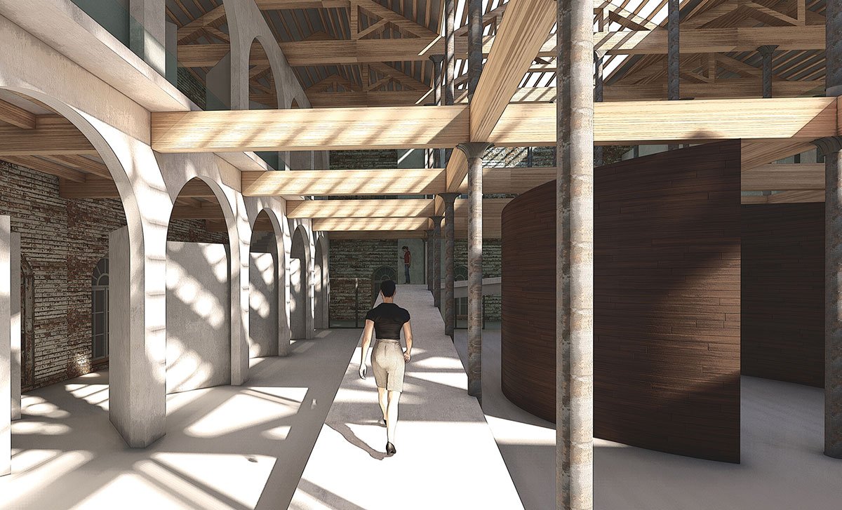 Re-incarnation of ruins, Mukesh Mills, Mumbai | Architecture Thesis on ...