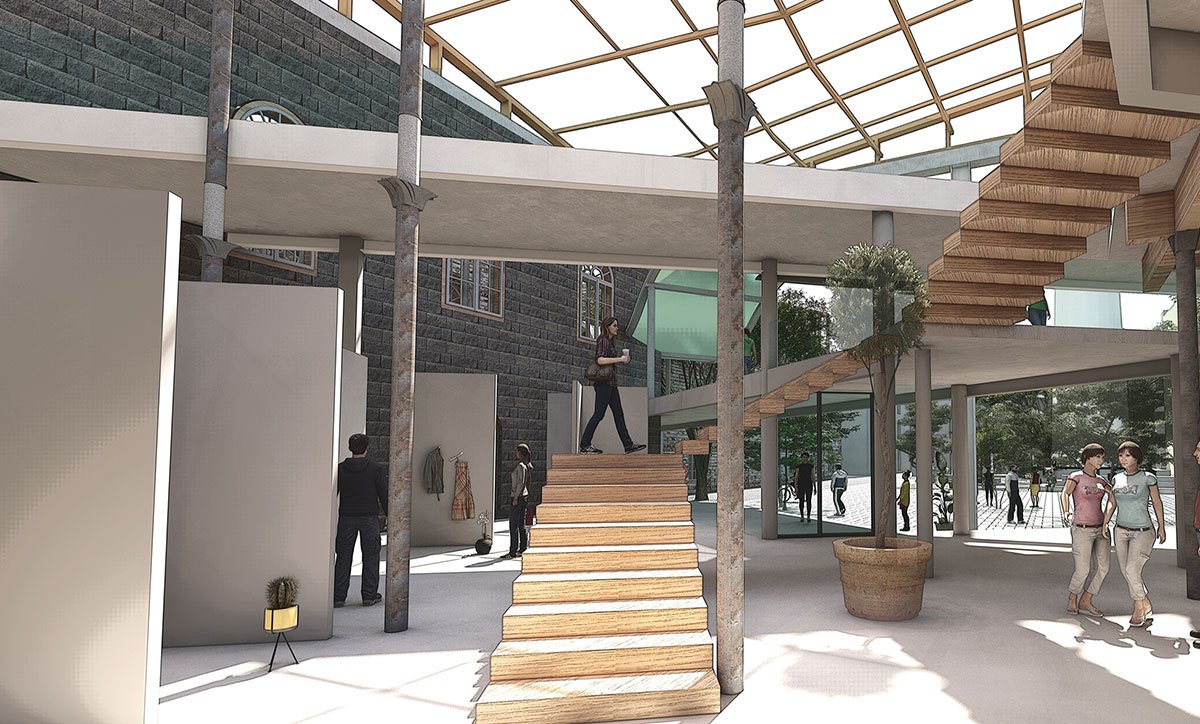 Re-incarnation of ruins, Mukesh Mills, Mumbai | Architecture Thesis on ...