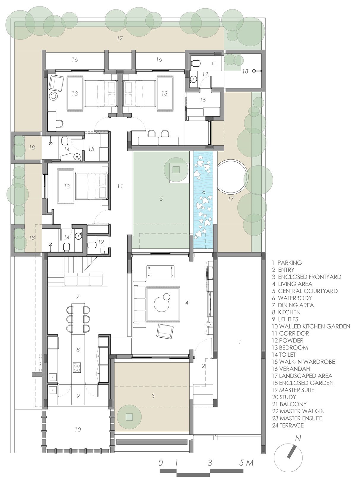 House with Hidden Gardens | Hrishikesh More Architects - ArchiDiaries
