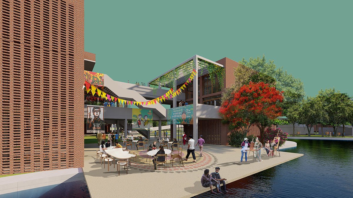 (Antarjatra) -Tareque Masud Memorial and Cultural Center | Architecture Thesis - ArchiDiaries