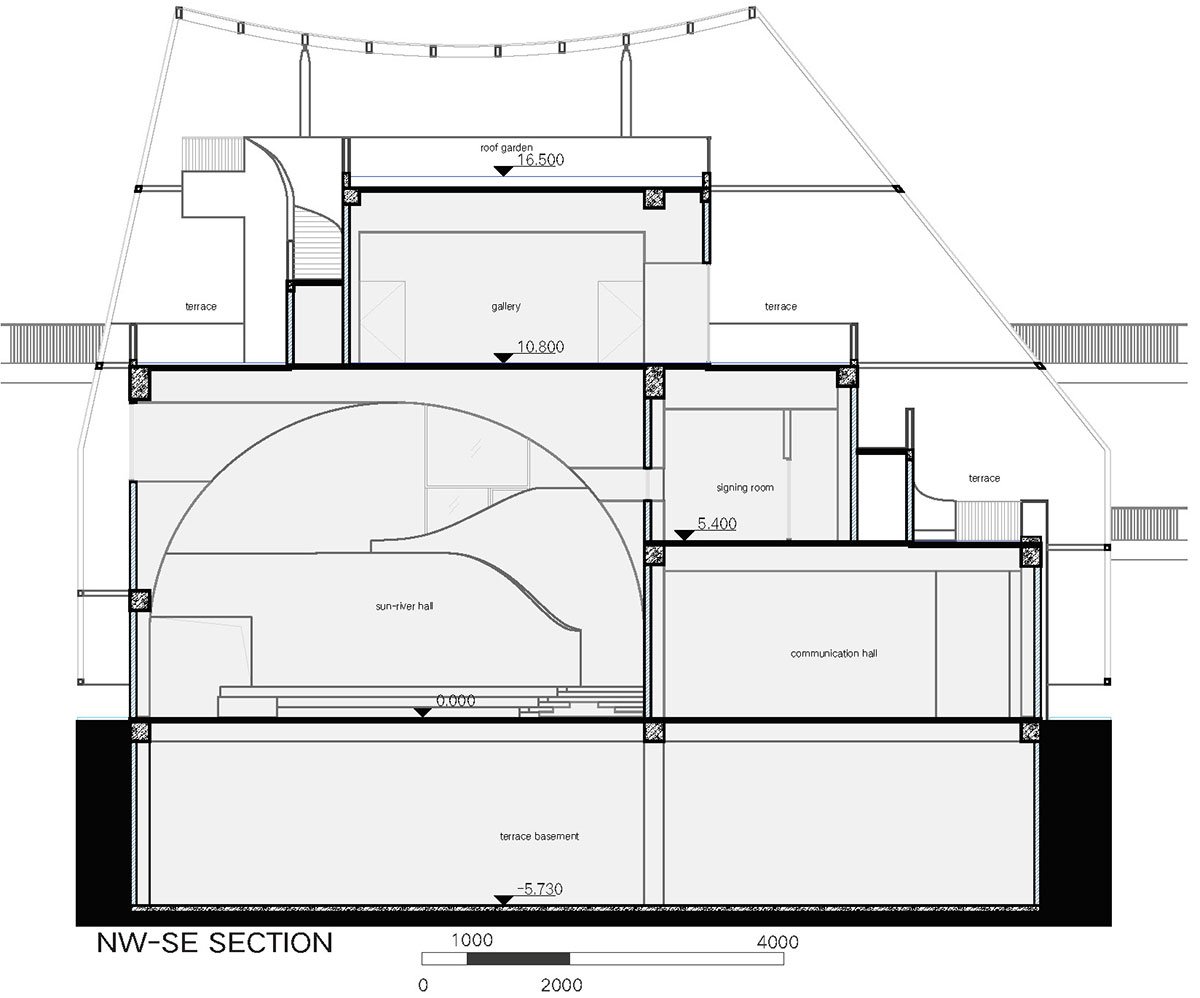 Flickering Peak CP·SUN RIVER Art Gallery | Wutopia Lab - ArchiDiaries