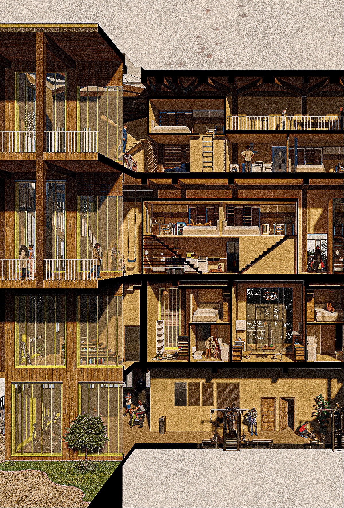 Why Can't We Live Together: Traditional Dutch bedstee, Reimagined as a ...